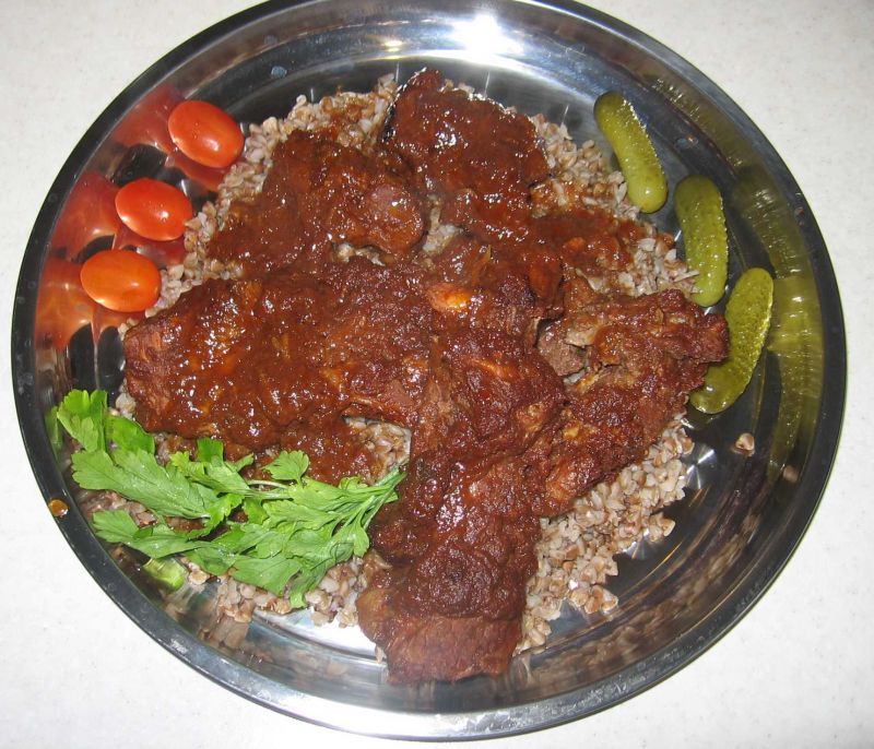 Ребрышки по-канадски - рецепт с фото. Как приготовить свиные ребрышки ...