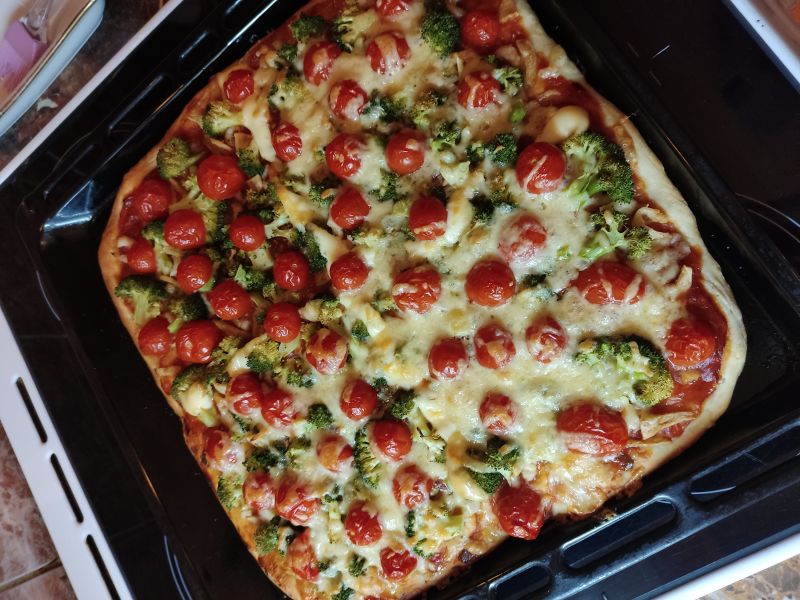 Постное дрожжевое тесто для пиццы — рецепт с фото пошагово